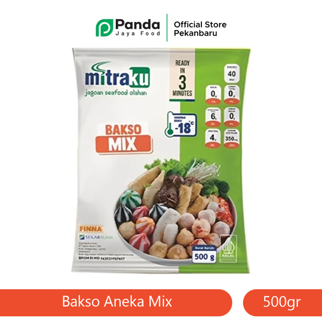 Jual Mitraku Bakso Aneka Mix 500 Gram | Shopee Indonesia