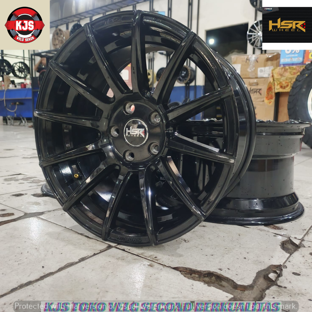 Jual VELG RACING SECOND MODEL HSR SHINJUKU RING 17 PCD 5X114.3 COCOK UNTUK MOBIL INNOVA RUSH ...