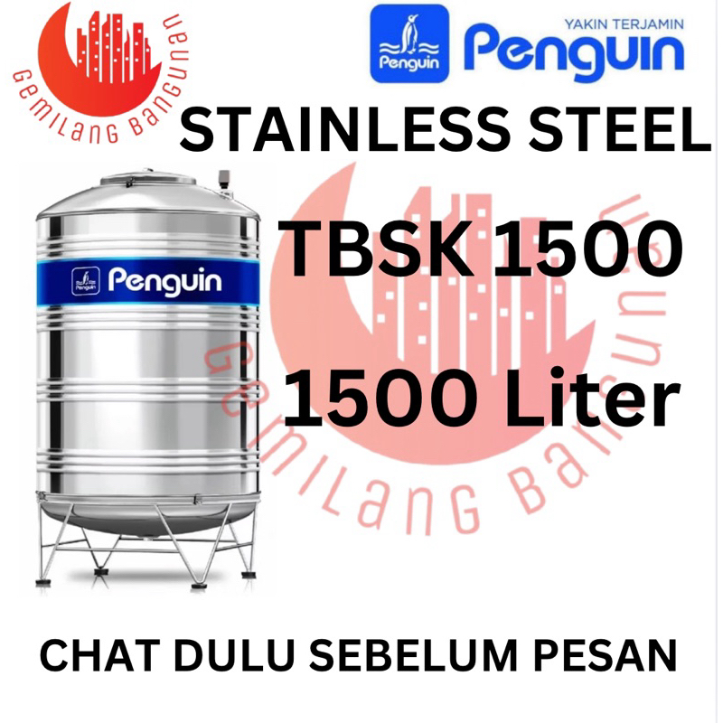 Jual Tangki Air Penguin / Toren Air Penguin TBSK 1500 ( 1500 Liter ...