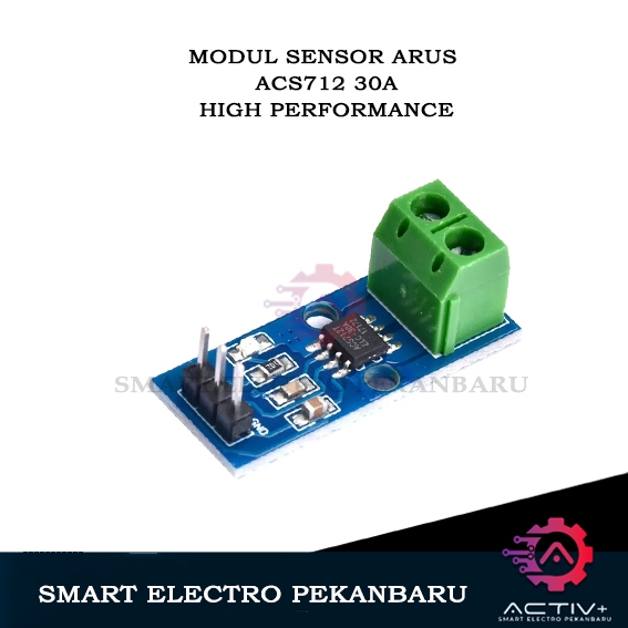 Jual ORIGINAL MODUL ACS712 30A SENSOR ARUS RANGE HALL CURRENT MODULE ...