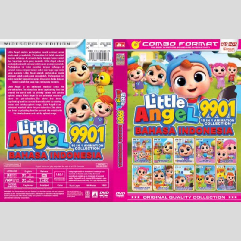 Jual Kaset Koleksi Film Kartun Anak Anak Little Angel 9901 (2025) | Shopee Indonesia