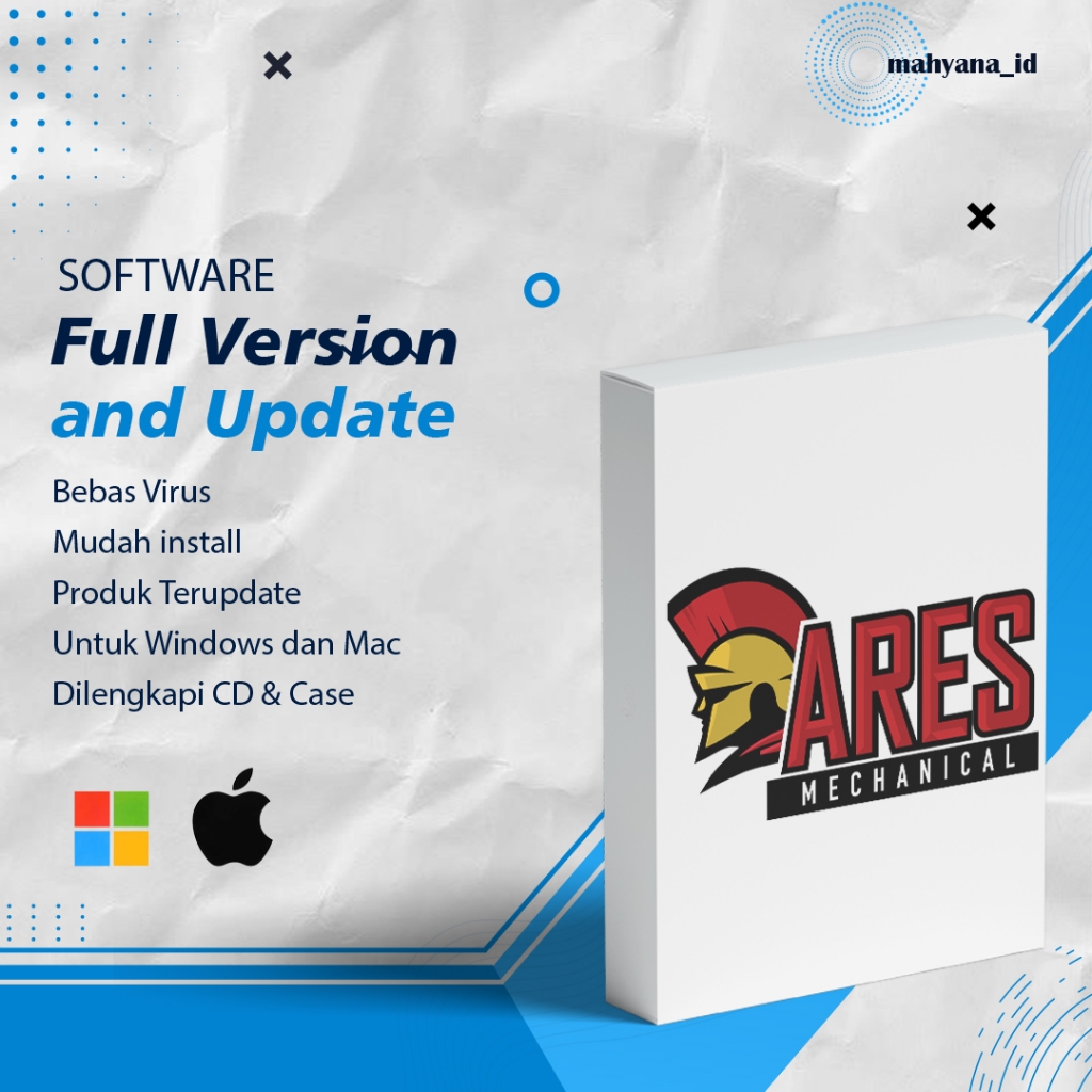 Jual ARES Mechanical | A mechanical cad software combining the dwg-editing | Shopee Indonesia