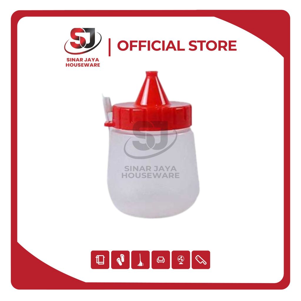 Jual Botol Kecap Serbaguna 200 Ml/ Botol Saus Plastik/ Botol Kecap ...