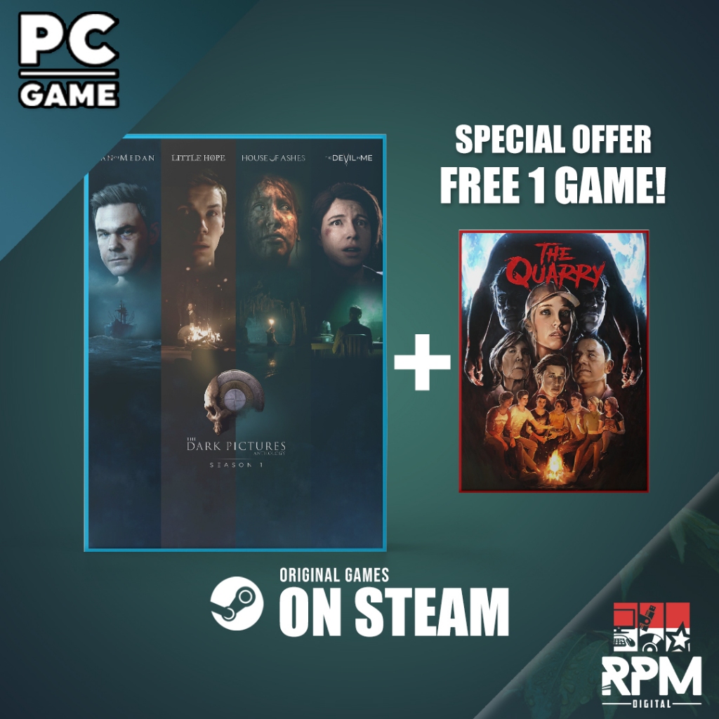 Jual The Dark Pictures Anthology Season One - PC Games ORIGINAL ...