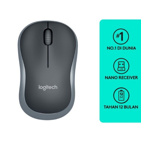 Jual LOGITECH M185 Mouse Wereless | Shopee Indonesia