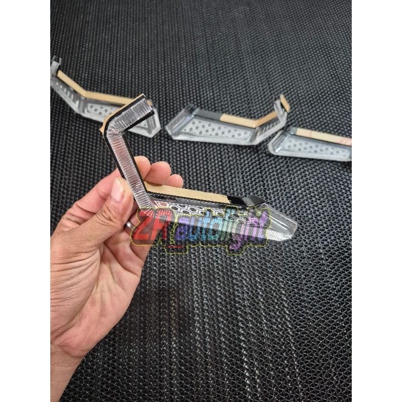 Jual AKLIRIK CRISTAL Slim Frame Model Hexagon Style Innova Reborn G/V ...