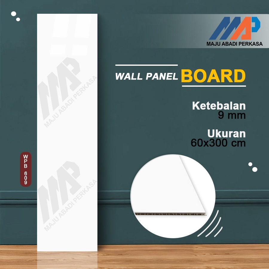 Jual WALL PANEL BOARD / DEKORASI DINDING / KETEBALAN 9MM / UKURAN ...