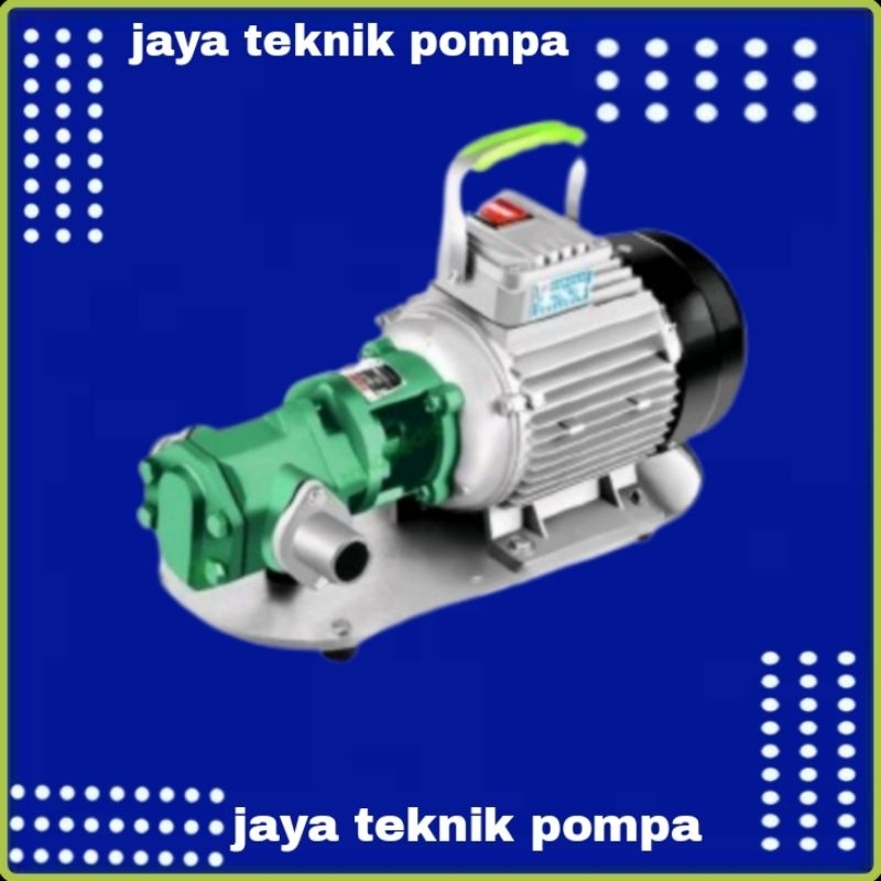 Jual Gear Punp WCB 75 Pompa Cairan Kental Minyak Solar Oli 75LPM 1HP ...