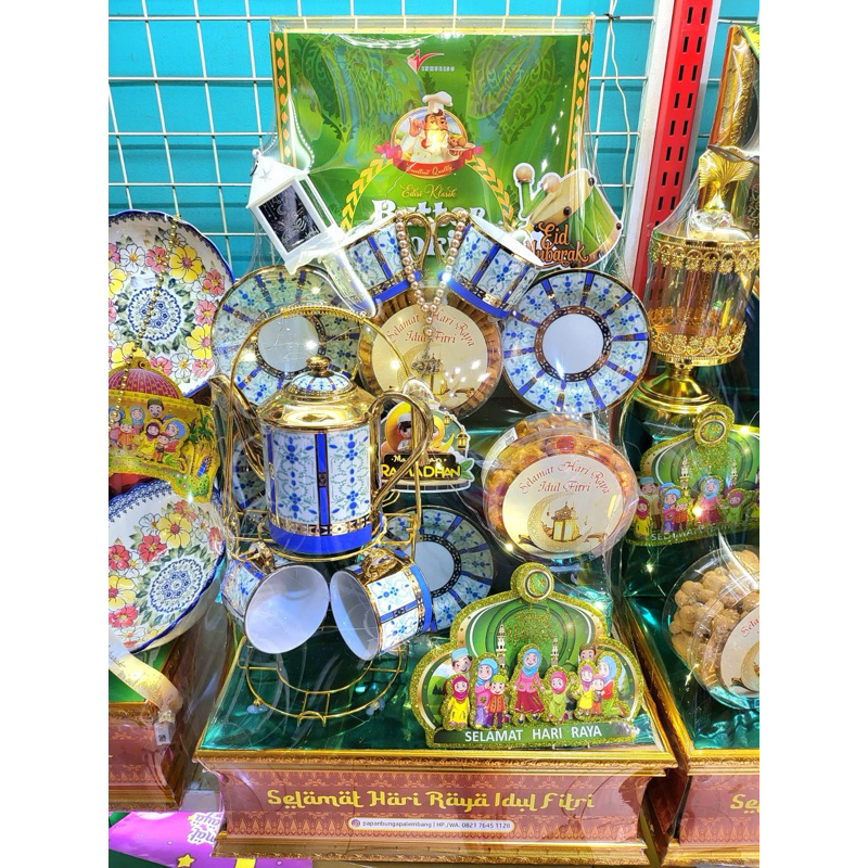 Jual parcel hampers idul fitri lebaran 2025 tea set mix kue kering ...