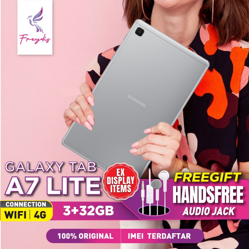 Jual Samsung Galaxy Tab A7 Lite LTE WIFI 3/32 GB Tablet Second Ex Display | Shopee Indonesia