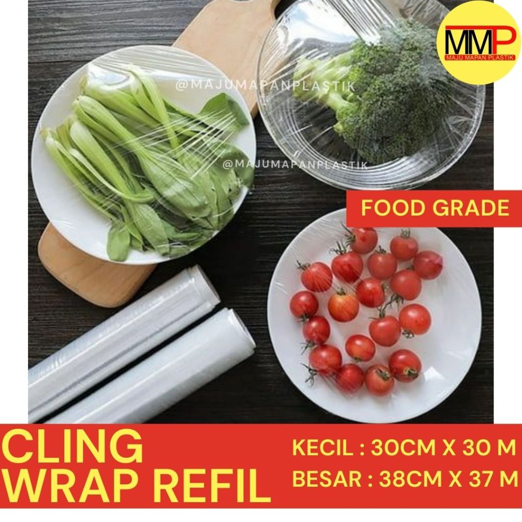 Jual Cling Wrap Klin Pack Refill / Cling Wrap Best Fresh / Plastik ...