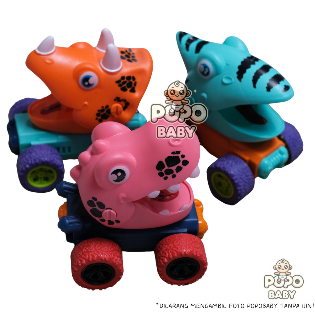 Jual Mainan MOBIL DINO ANAK / dino cars toys (Mobil Dino Anak tekan ...