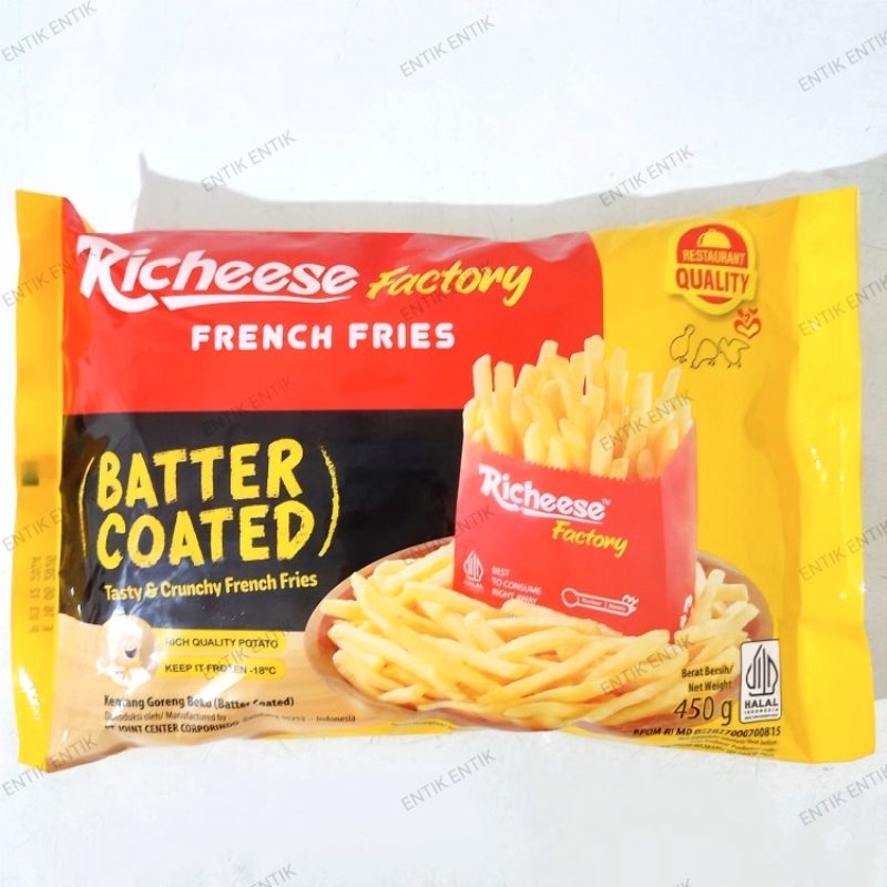 Jual Richeese Factory French Fries Batter Coated - Kentang Goreng ...