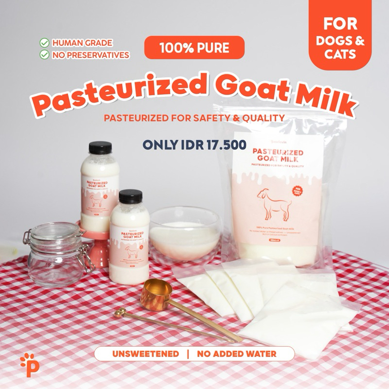 Jual Pawlovin - Pasteurized Goat Milk 200 ML & 500 ML / Susu Kambing ...