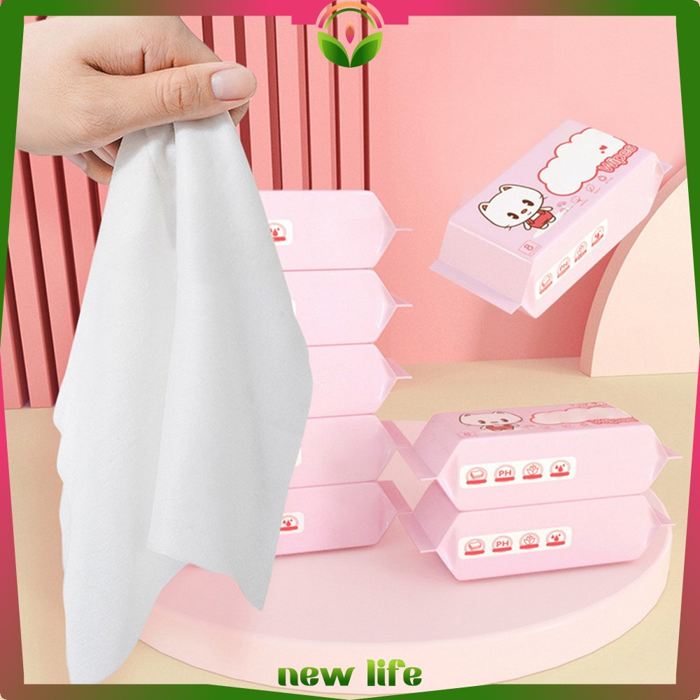 Jual Wet Wipes Mini Karakter Travel 1Pack Isi 8PCS Tisu Portable / Tisu ...