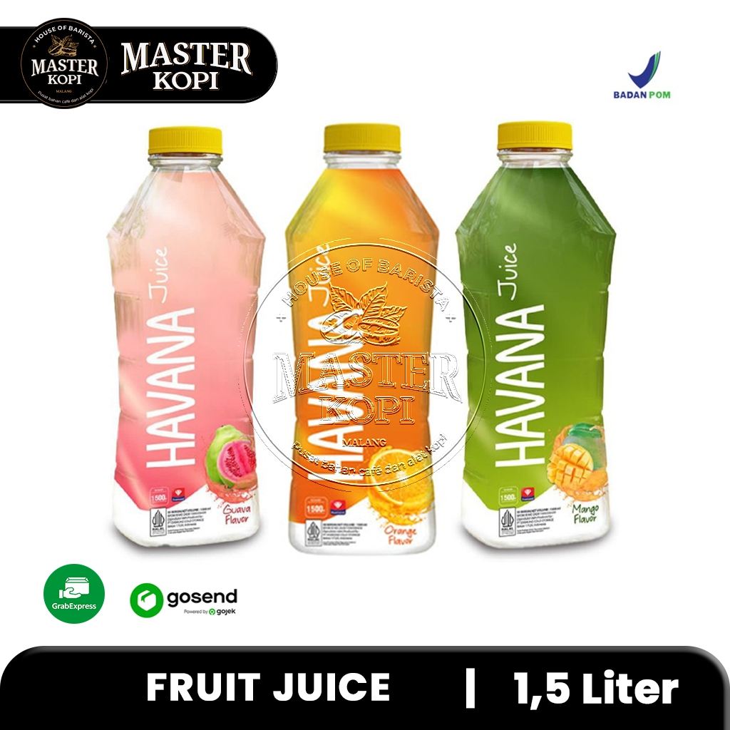Jual Jus Buah HAVANA JUICE / Fruit Juice 1,5 Liter KHUSUS INSTANT ...