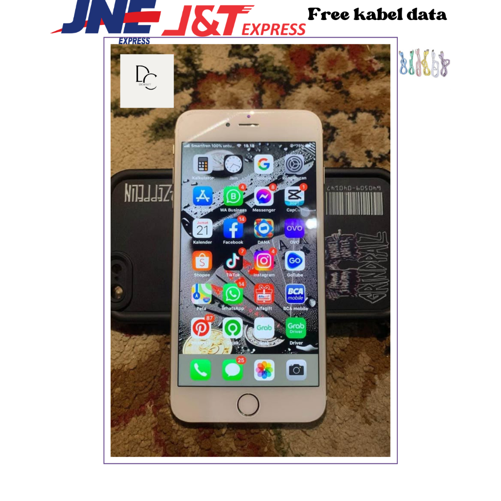 Jual IP 6g+ Plus Wifi Only Second Mulus Murah Original Normal | Shopee ...