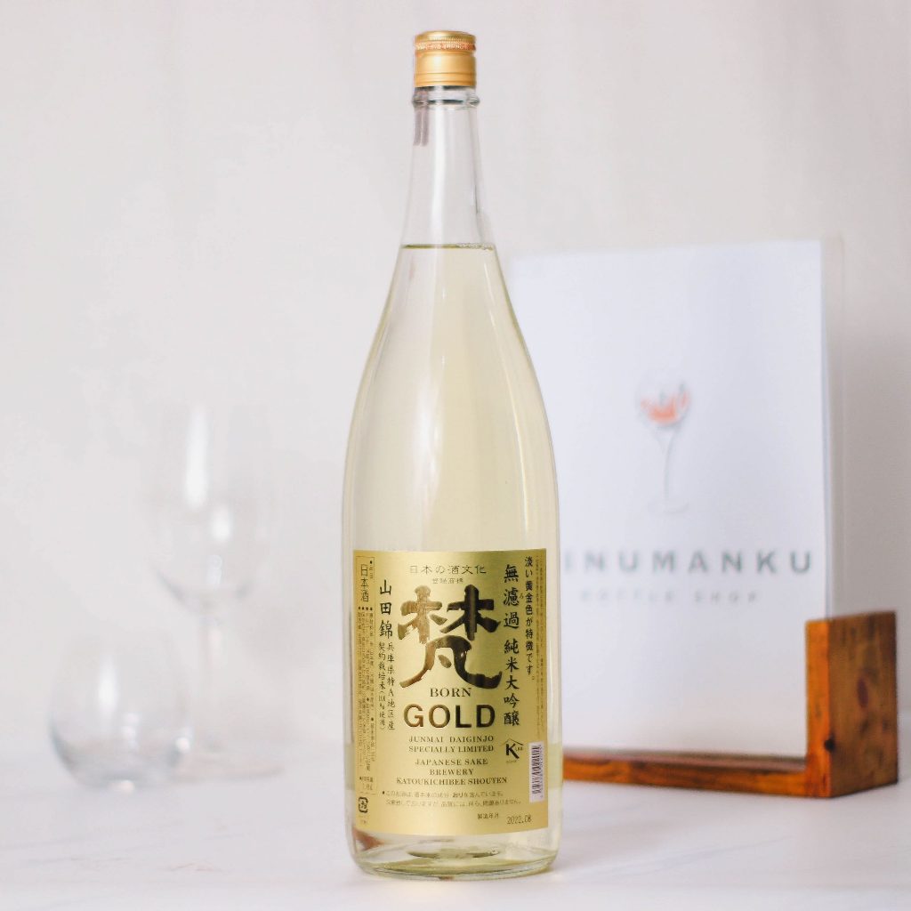 Jual SAKE Born Gold Muroka Junmai Daiginjo Sake 720 ML | Shopee Indonesia