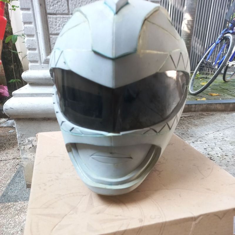 Jual topeng power ranger hijau / green ranger bahan busa hati untuk ...