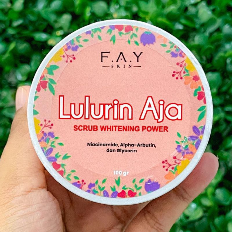 Jual LULURIN Aja, SCRUB WHITENING POWER, LULUR, SCRUB, WANGI, GLOWING ...