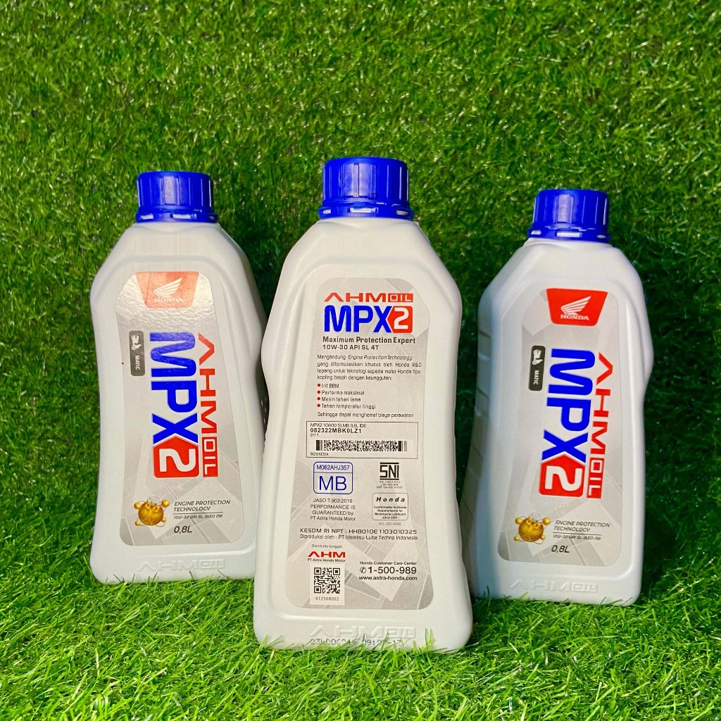 Jual Paket Hemat isi 3 Oli MPX2 800ml Oli Motor Matic AHM SAE 10W-30 ... Jual Paket Hemat isi 3 Oli MPX2 800ml Oli Motor Matic AHM SAE 10W-30 ...