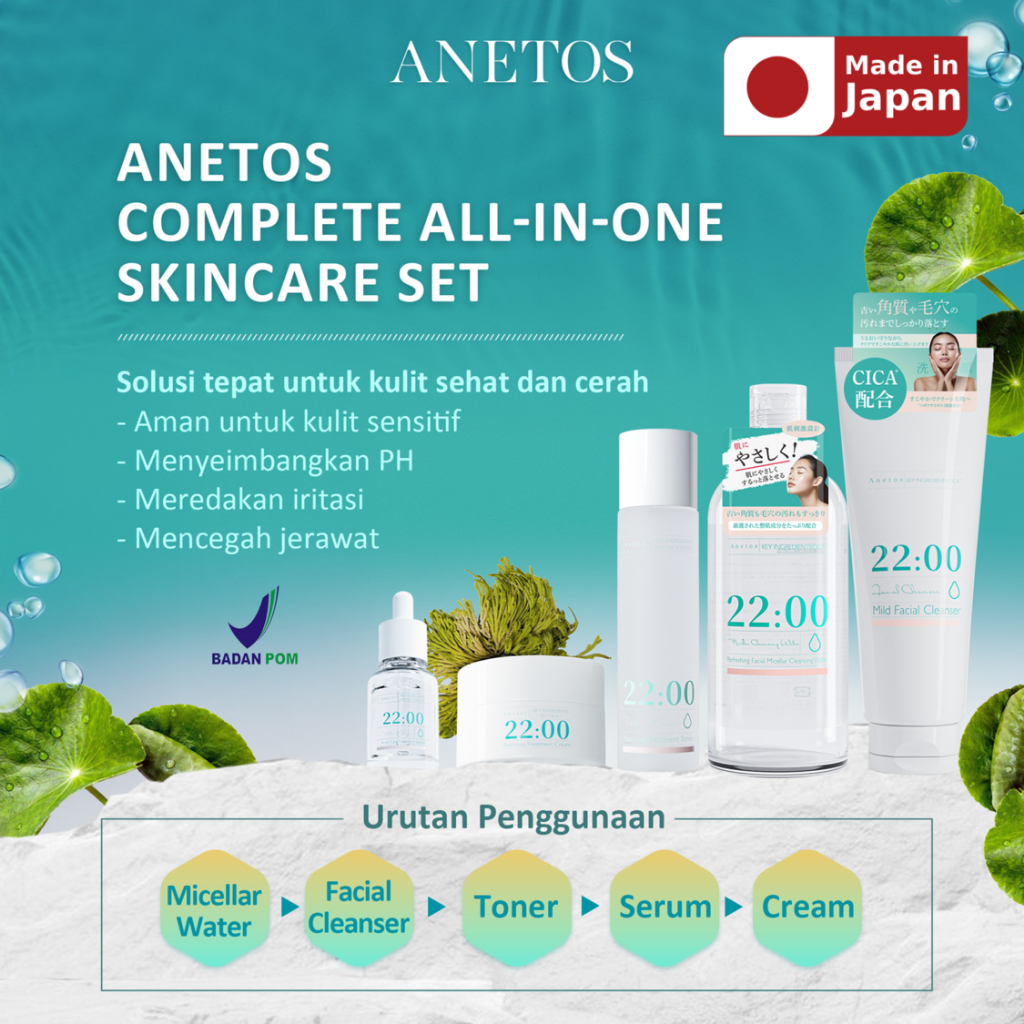 Jual Anetos Ultimate Complete All-in-one set (Paket Skincare Lengkap ...
