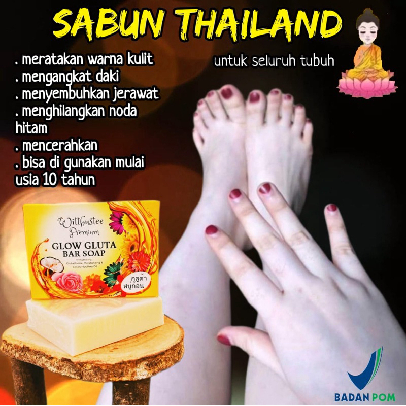 Jual GLUTATHIONE SOAP, SABUN GLUTA THAILAND GLUTA WHITE whitening SOAP ...