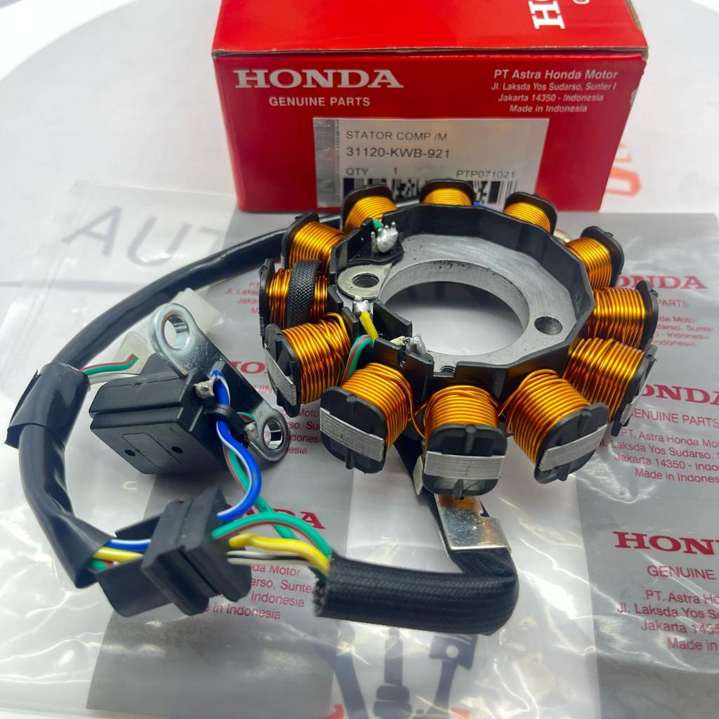 Jual Honda Stator Comp M 3120-KWB-921 Spool Assy komplit Revo Absolute ...