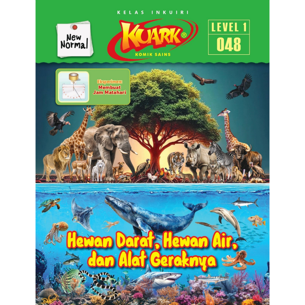 Jual KUARK Komik Sains Level I Nomor 048 New Normal - Materi OSK 2025 | Shopee Indonesia