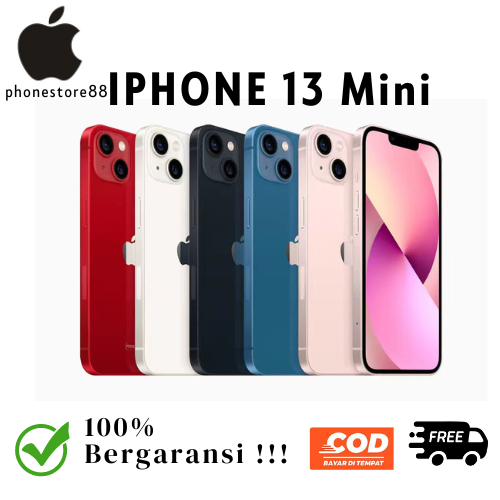 Jual IP 13 MINI 256GB/128GB SECOND FULLSET BERGARANSI 1BULAN | Shopee Indonesia