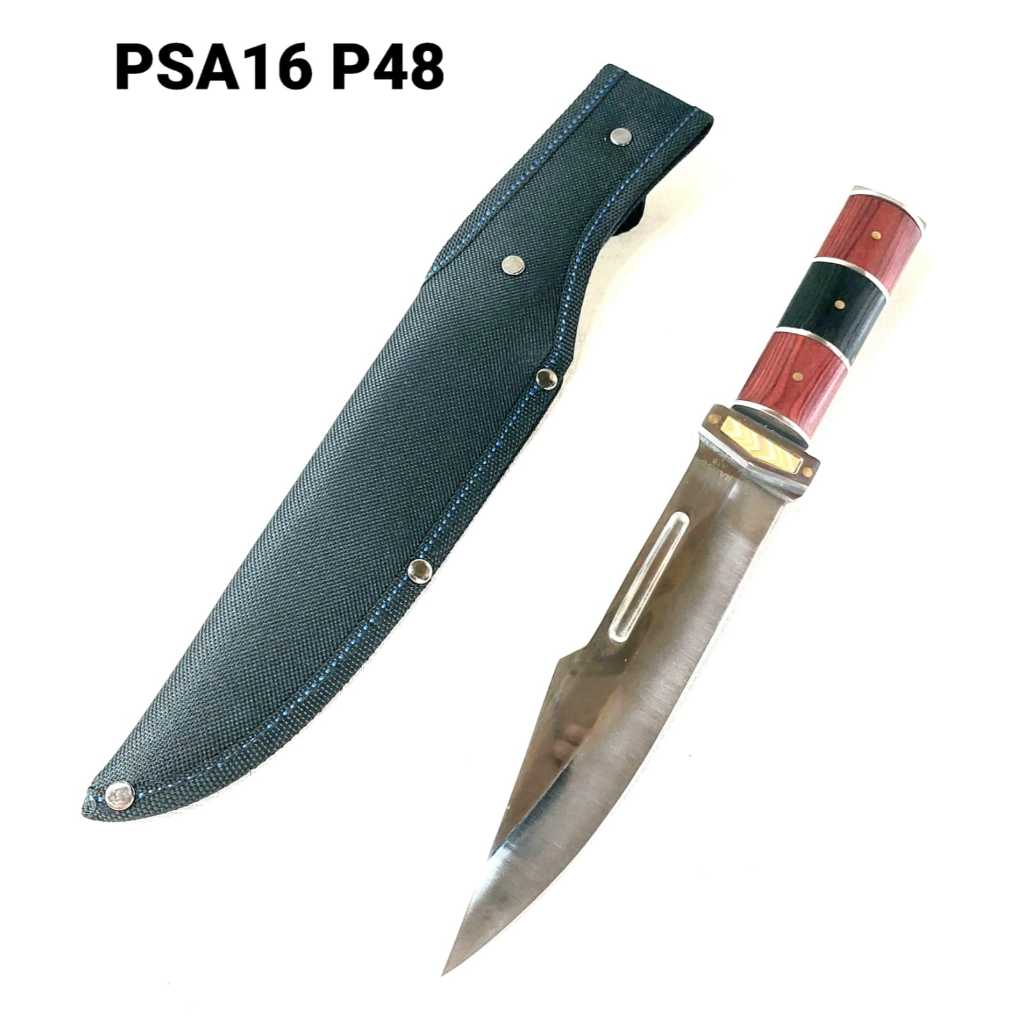 Jual Pisau Survival Rambo PSA16 Camping Dapur Outdoor | Shopee Indonesia