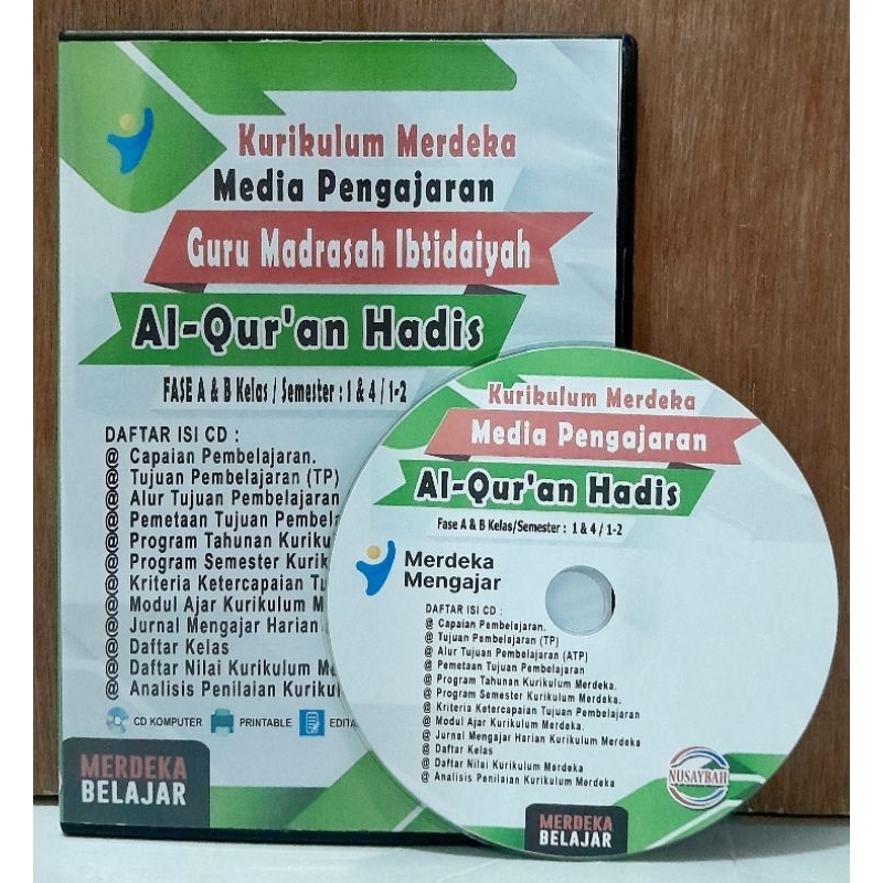 Jual MODUL AJAR AL-QUR'AN HADIS MI KELAS 1 DAN 4 KURIKULUM MERDEKA | Shopee Indonesia