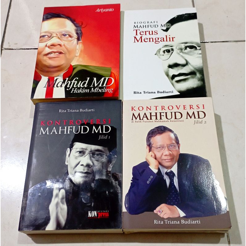 Jual ( OBRAL ) BUKU BIOGRAFI MEMOAR // BIOGRAFI TOKOH // SEJARAH TOKOH // BIOGRAFI MAHFUD MD ...