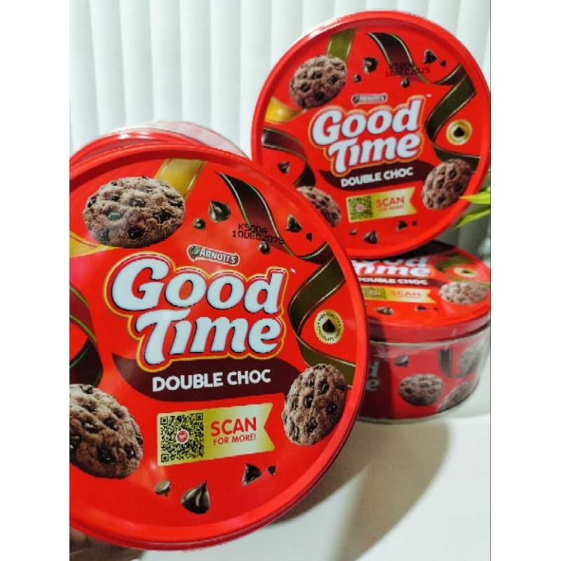 Jual Good Time Double Chocolate kemasan 144g | Shopee Indonesia