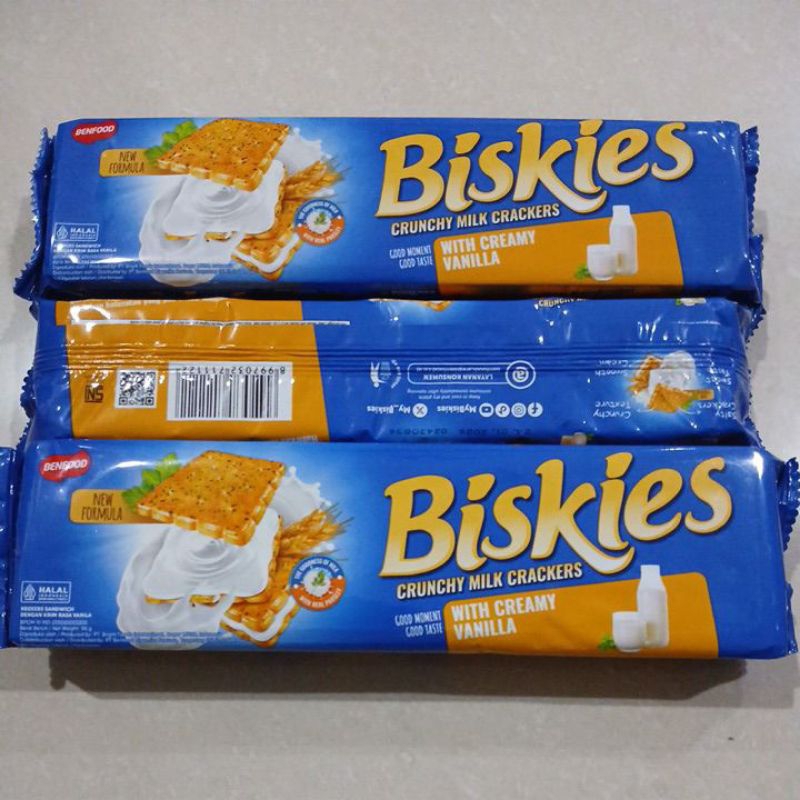 Jual Crunchy Milk Crackers Biskies | Shopee Indonesia