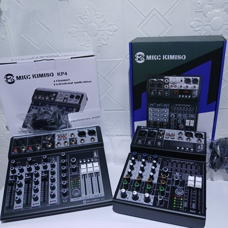 Jual MIXER AUDIO MKC KIMISO 4-CHANNEL | Shopee Indonesia