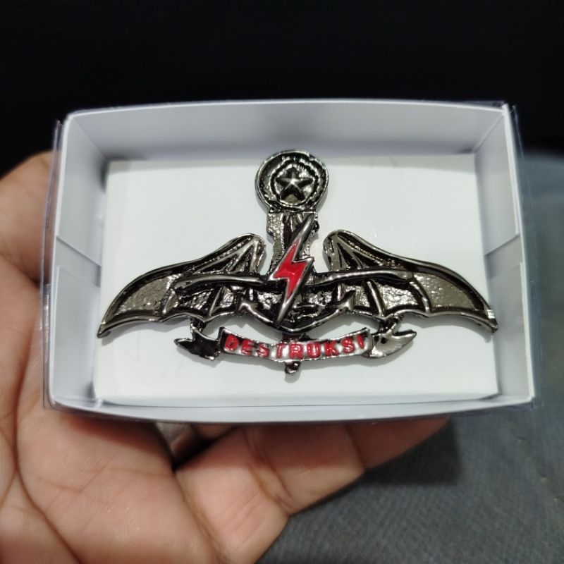 Jual brevet wing pdh kontruksi zihandak jihandak zeni nubika destruksi ...