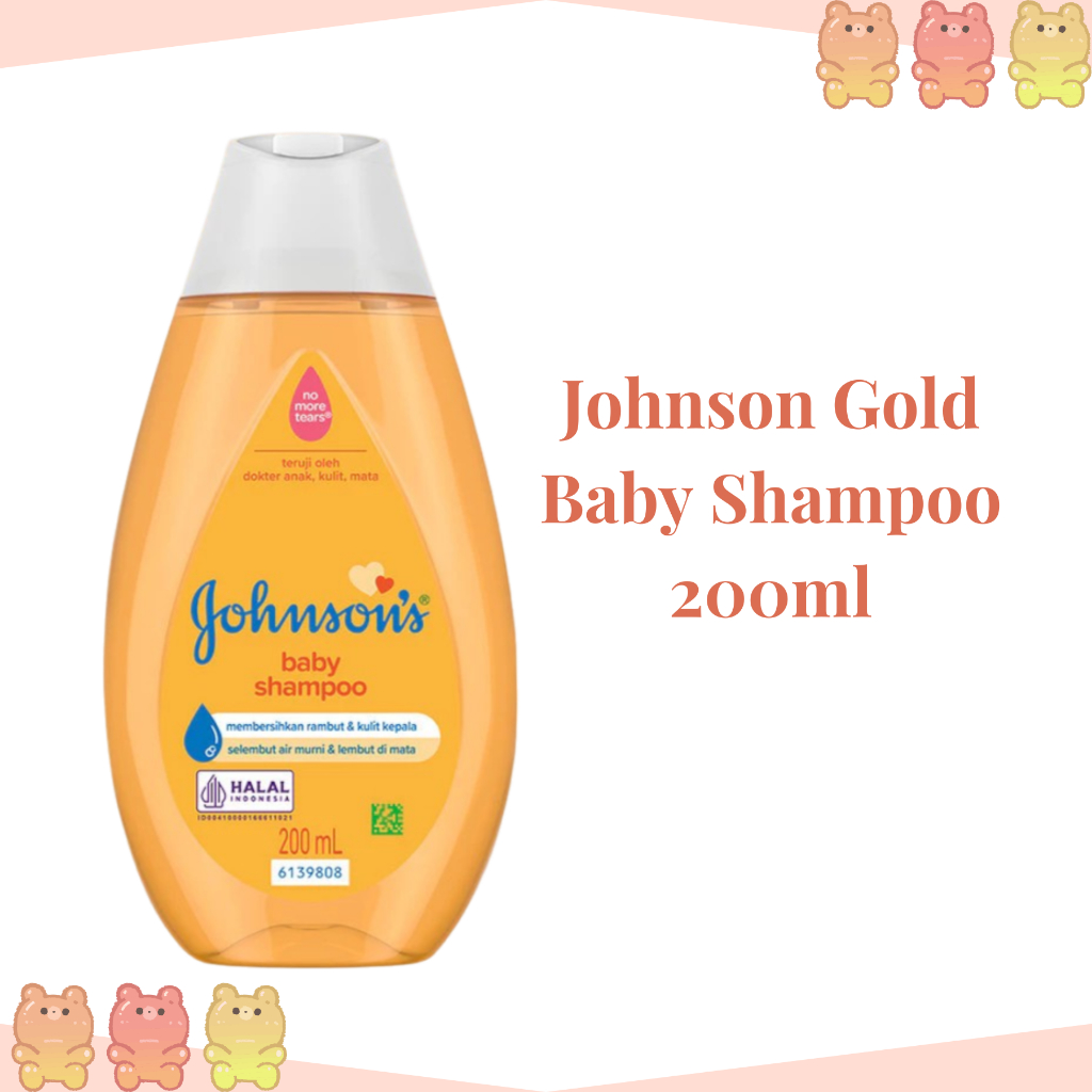 Jual Johnson Gold Baby Shampoo 200ml / Shampo Bayi | Shopee Indonesia