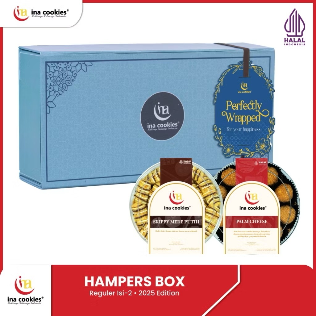 Jual Ina Cookies Hampers Kotak Box REGULER (BOX SAJA) | Shopee Indonesia