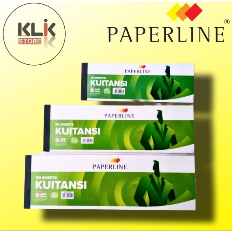 Jual Buku Kuitansi Paperline / Kwitansi Kecil Sedang Besar Isi 40 Lembar | Shopee Indonesia