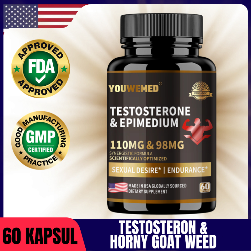 Jual Testosterone & Horny Goat Weed, Meningkatkan Libido & Kesehatan ...