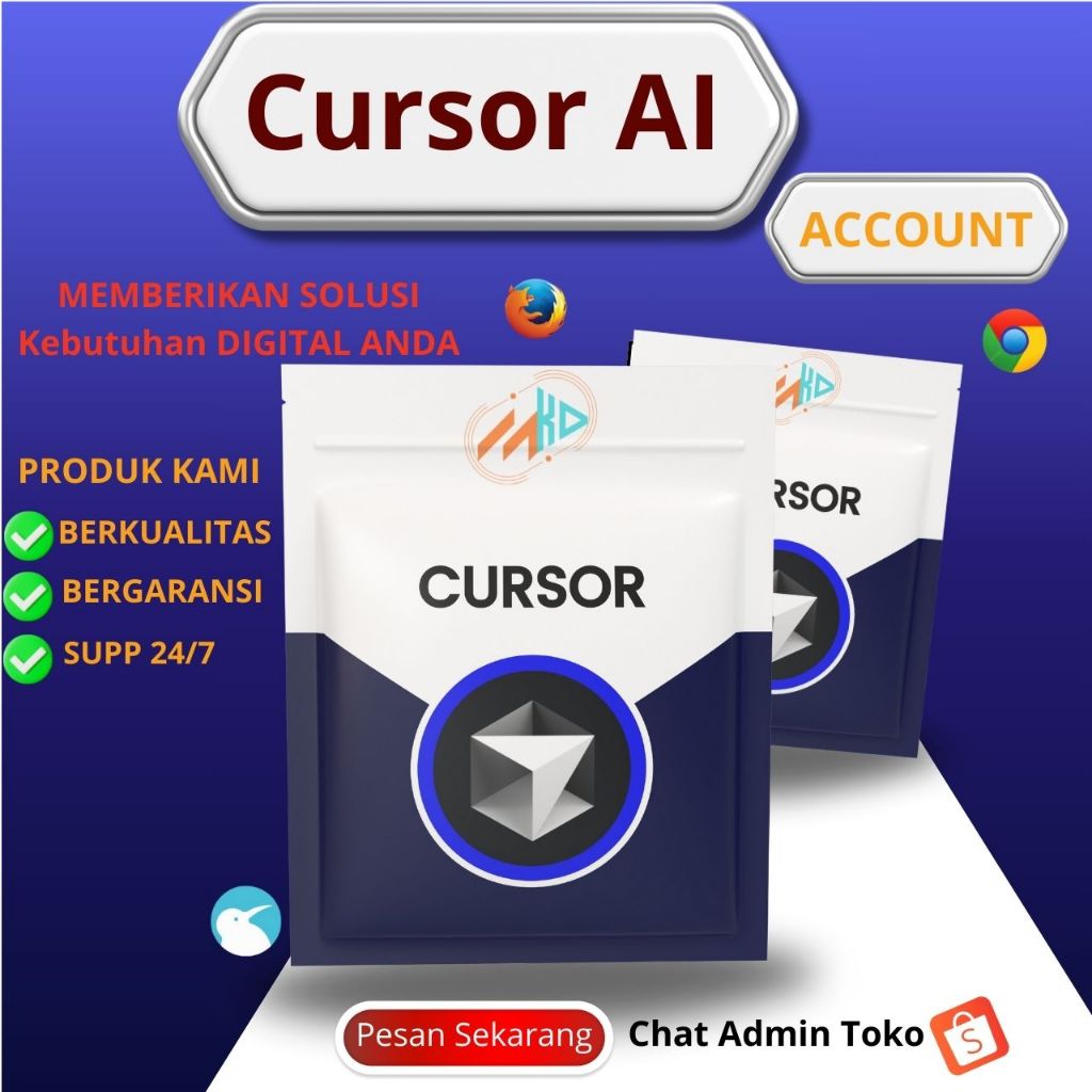 Jual CURSOR AI CHINA INSTALASI & KEY PRIVAT 1 BULAN | Shopee Indonesia