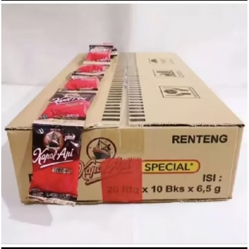 Jual Kopi kapal Api mini 6gr 1 dus isi 200 saset/20 Renceng | Shopee ...