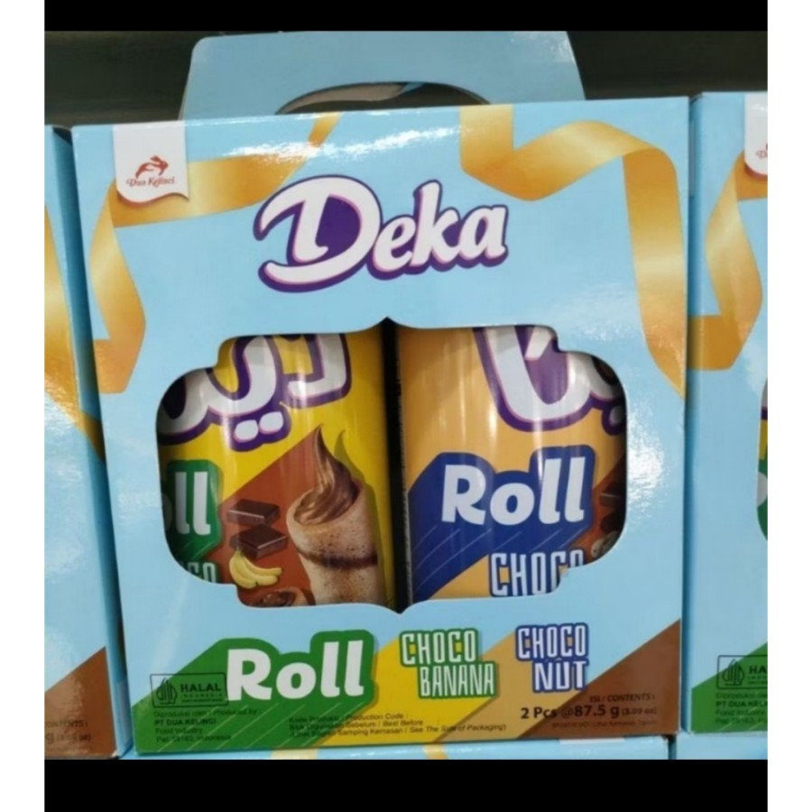 Jual deka wafer roll 1pack isi 2kaleng | Shopee Indonesia