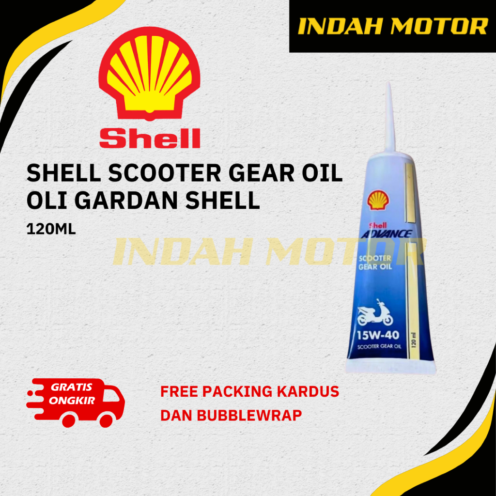 Jual Shell Advance SCOOTER GEAR OIL | Oli Gardan Shell 120ML | Shopee ...