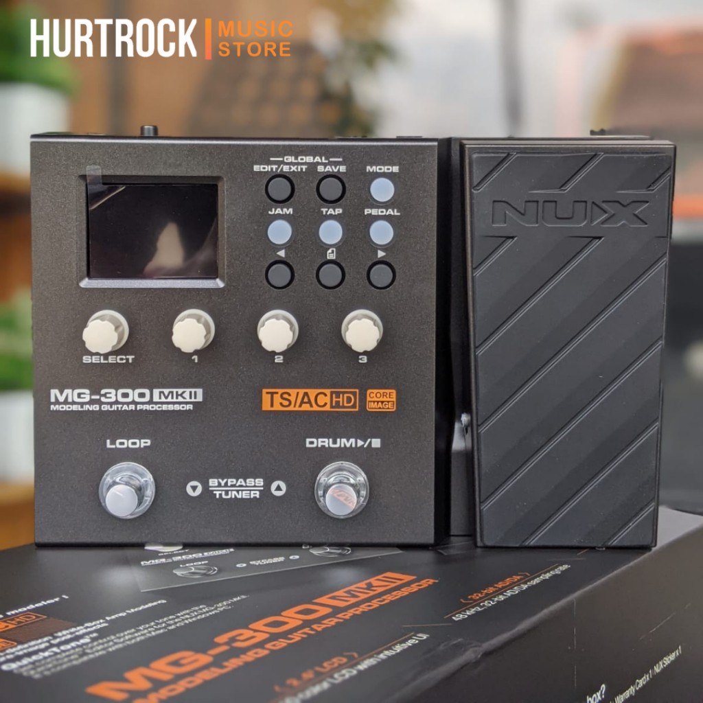 Jual NUX MG300 MK II Guitar Modelling Processor Multi Effects Guitar Pedal NUX MG-300-MK2 ...