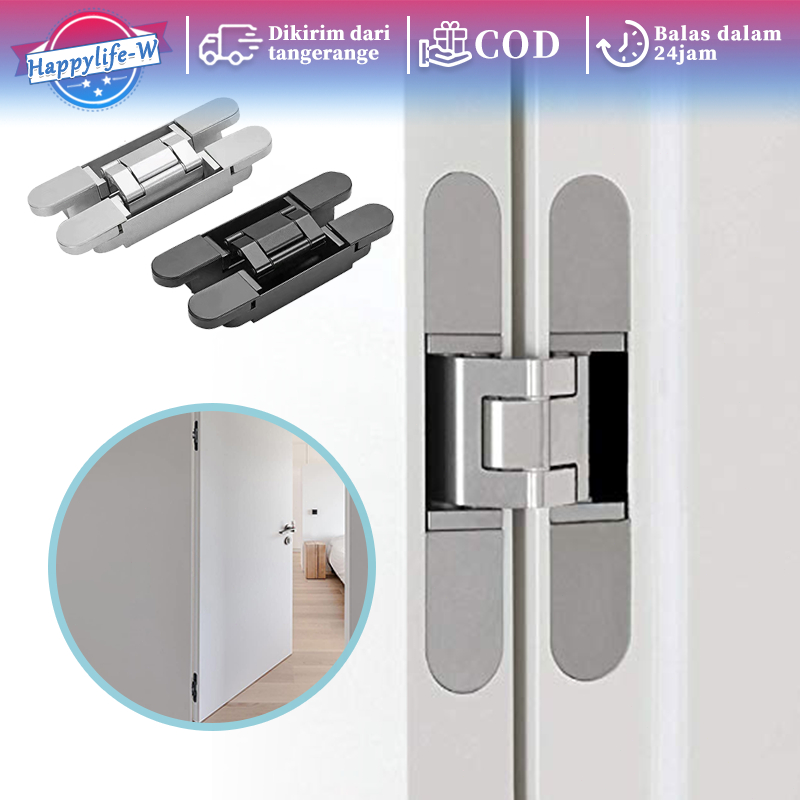 Jual Engsel Pintu Invisible Engsel Tanam Pintu Invisiblle Door Hinge ...