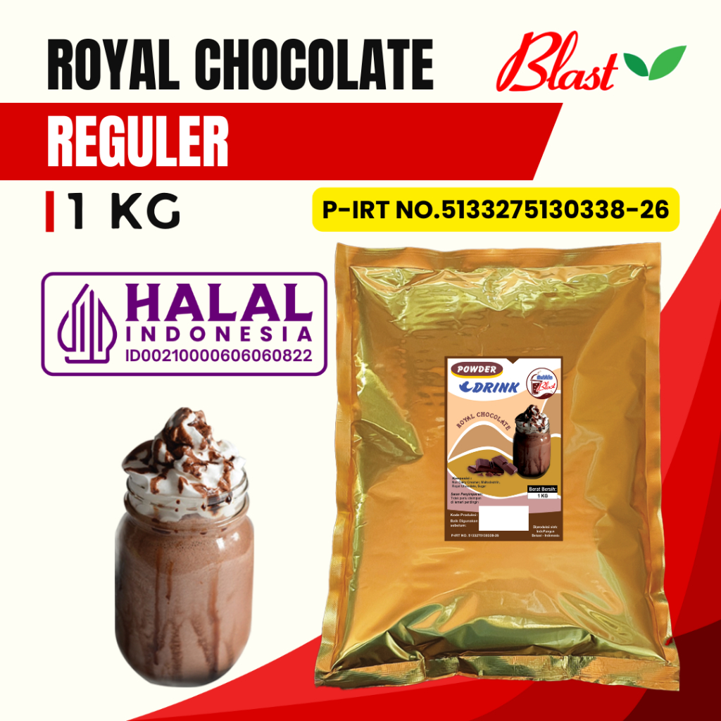 Jual Bubuk ROYAL COKLAT 1 KG - Bubuk Minuman Royal Chocolate -Powder ...