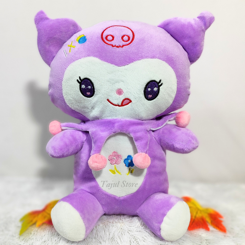Jual Boneka Kuromi Badut Lucu dan Lembut Buat Anak Cewek Ukuran 35cm ...