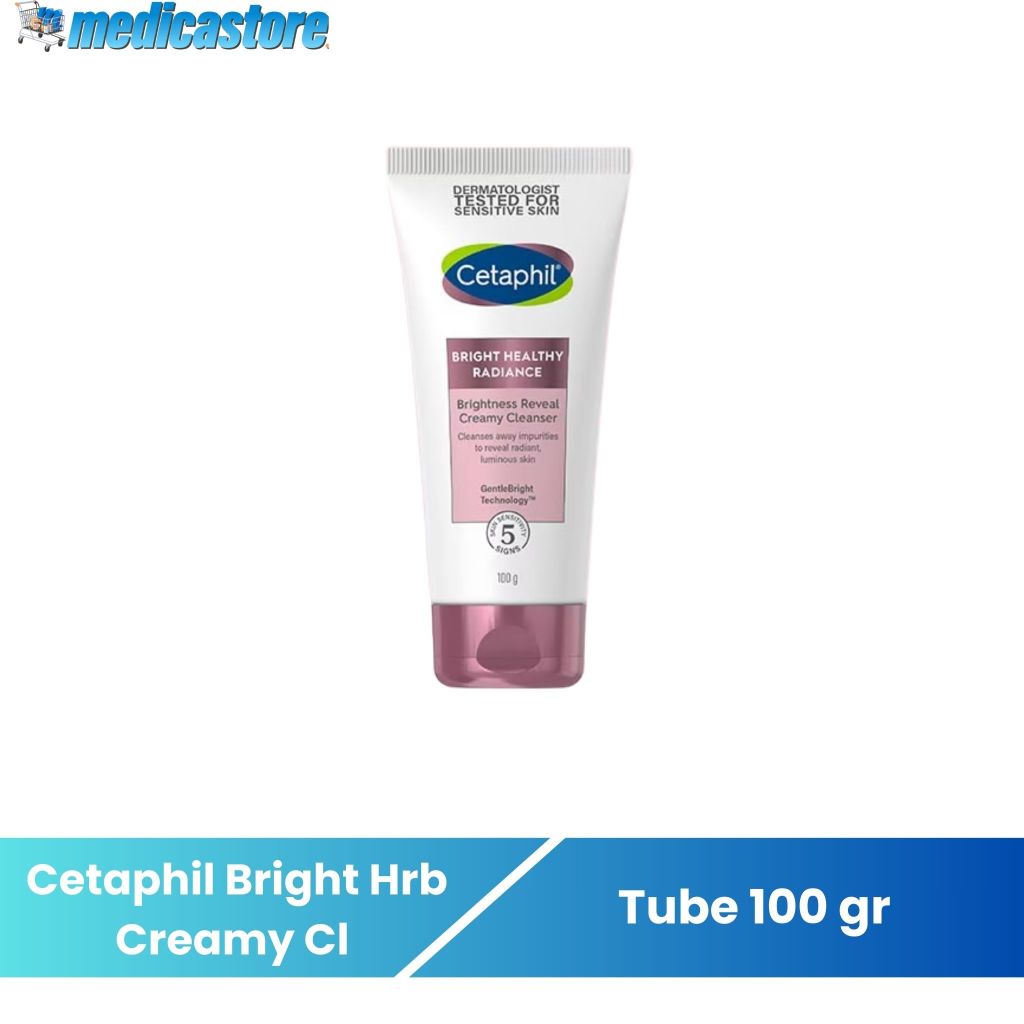 Jual Cetaphil Bright Healthy Radiance Brightness Reveal Creamy Cleanser ...